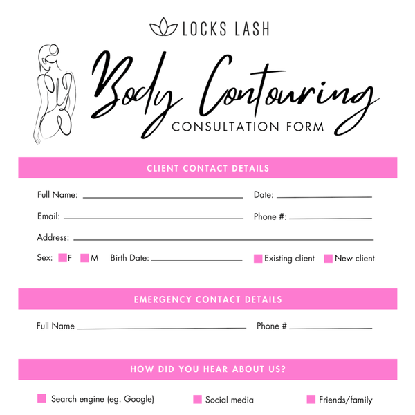 FREE Downloadable Body Contouring Consultation Forms